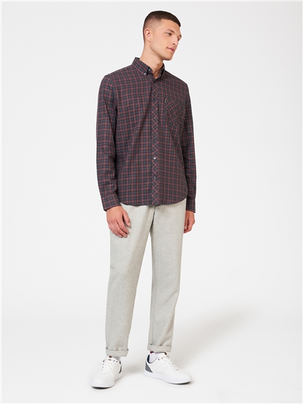 House Tartan Shirt - Plum