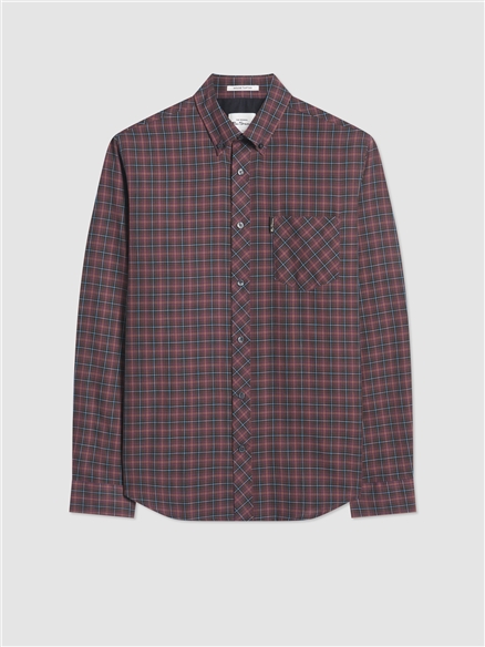 House Tartan Shirt - Plum