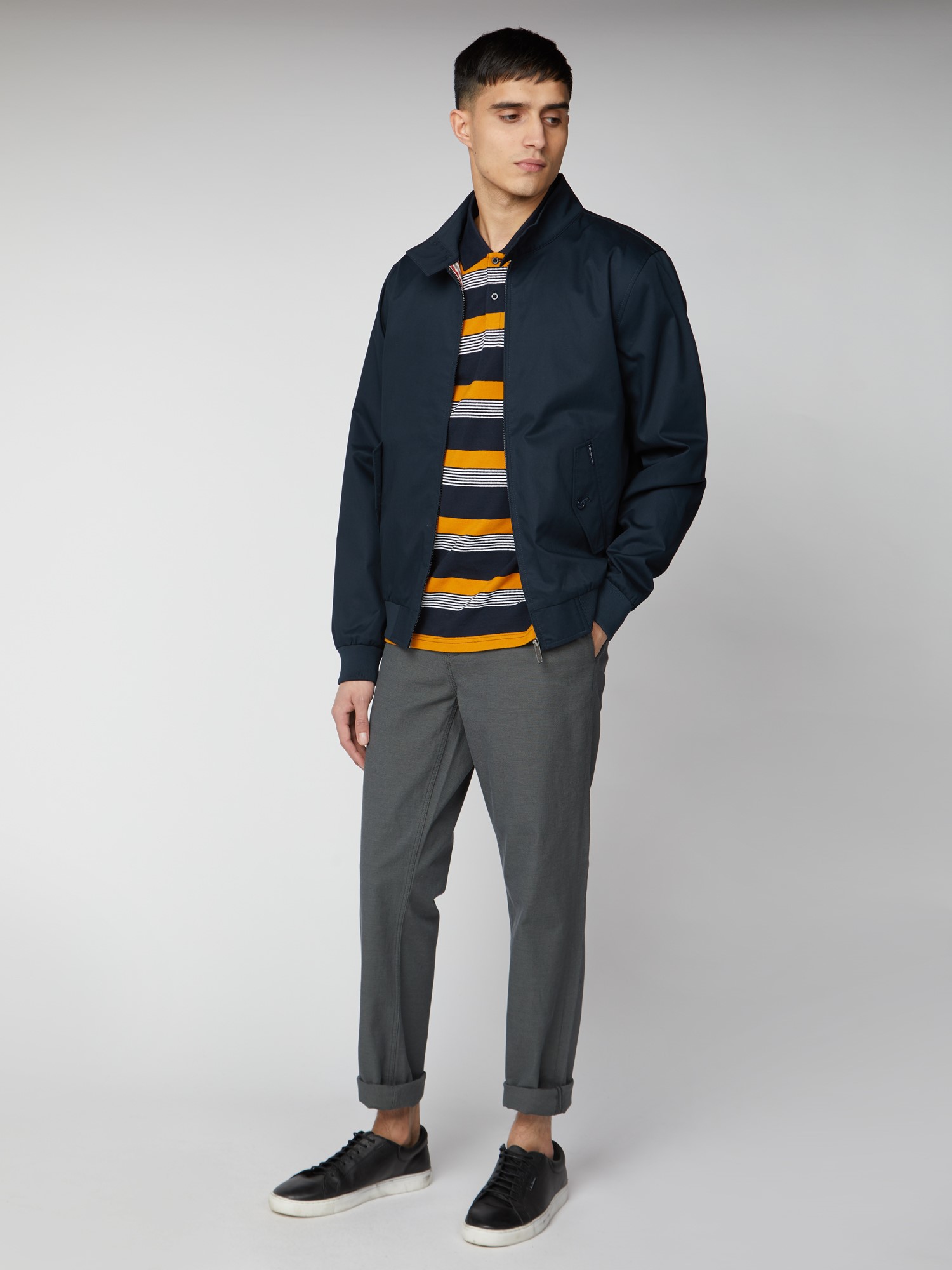 Harrington Jacket - Navy Blue