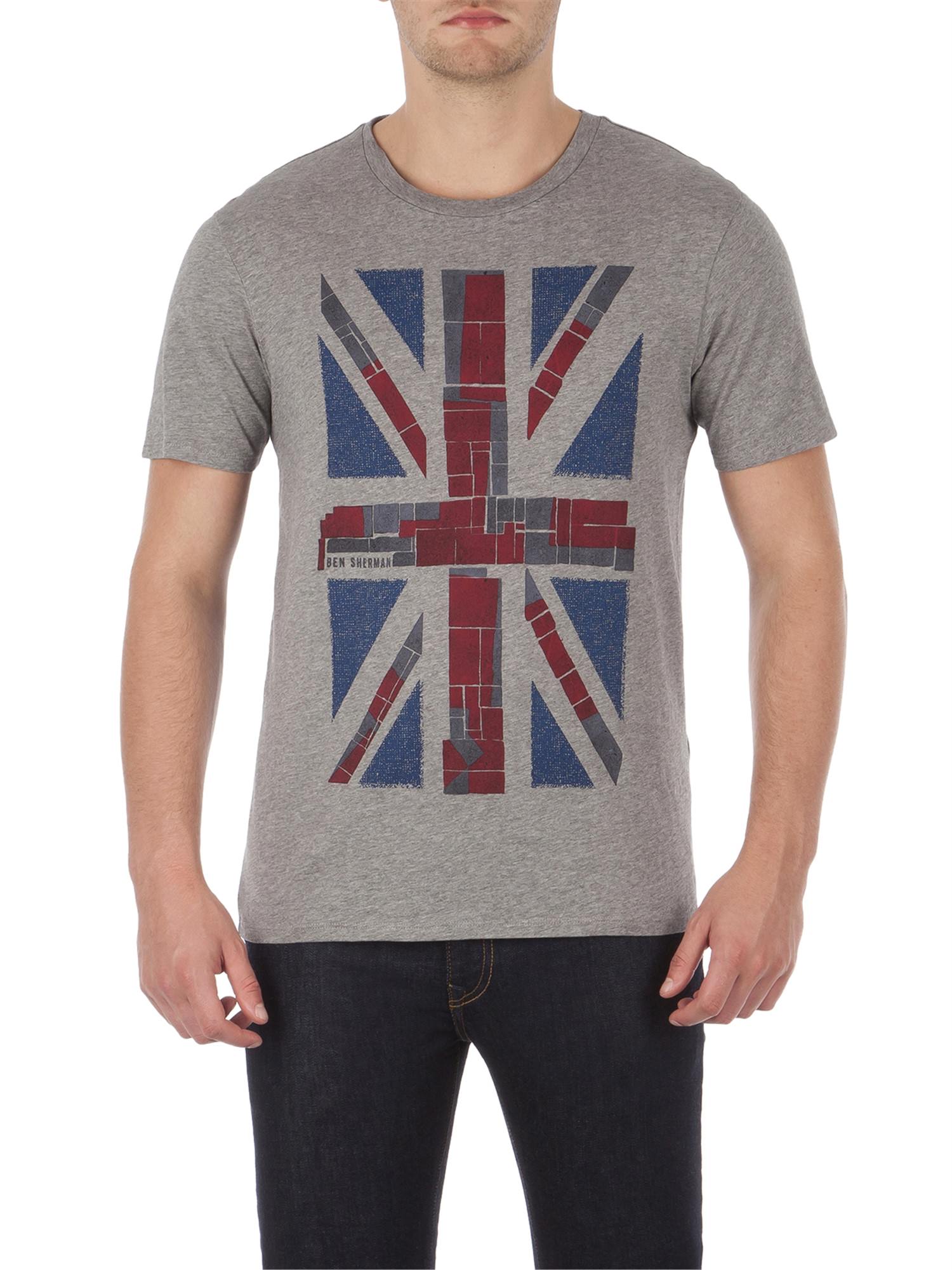 Union Jack Print T-Shirt