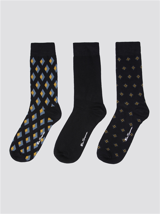 Ben Sherman 3 Pack of Socks. | Ben Sherman