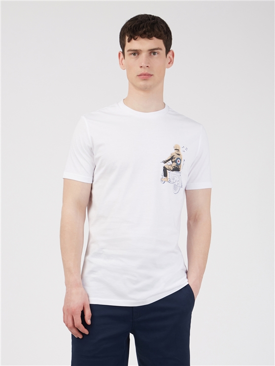 Men's T Shirts | Mod Target & Guitar Retro | Ben Sherman